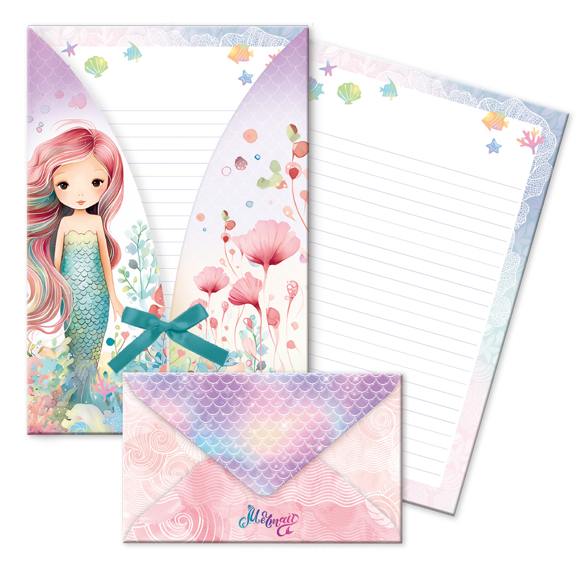 1051-0412 Letter writing set Mermaid | argus.sk