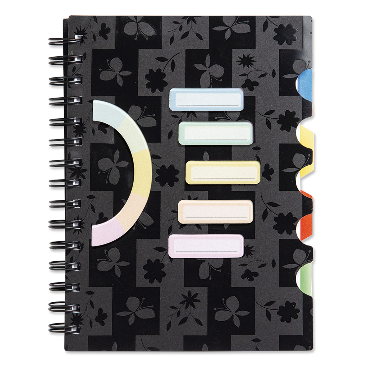 1551-0009 Spiral notepad A5 with dividers | argus.sk