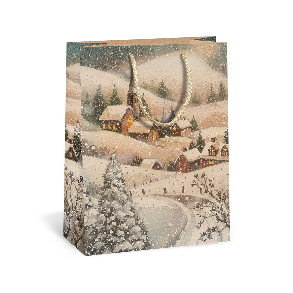 0844-0056 Darčeková taška vianočná NATUR | argus.sk