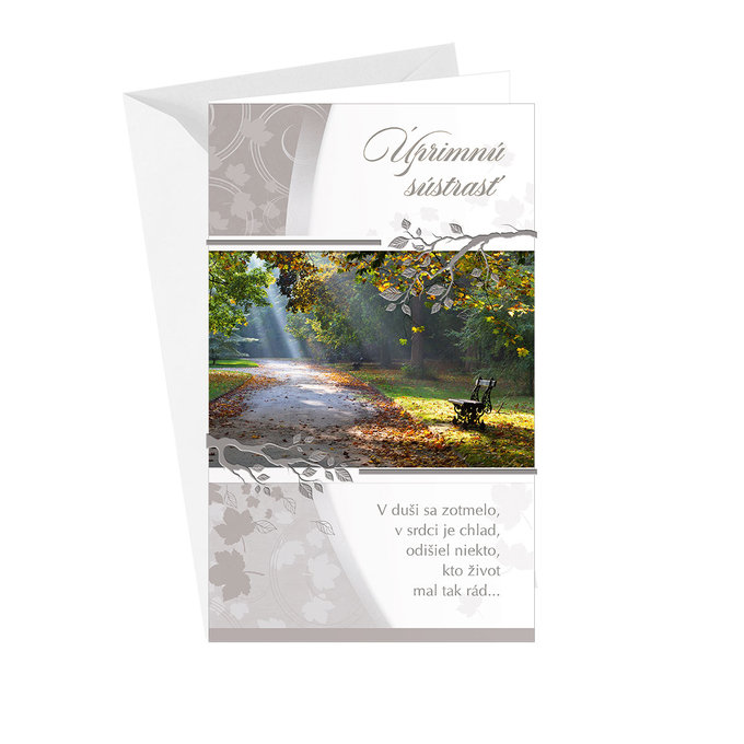 14-628 Condolence card SK | argus.sk