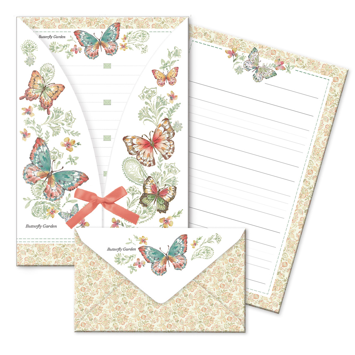 1051-0410 Writing paper Butterfly garden | argus.sk