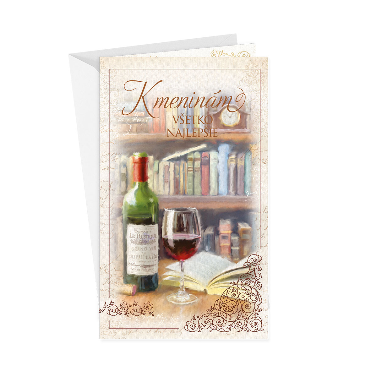 15-6512 Blahoprajná karta gratulačná SK/meniny | argus.sk