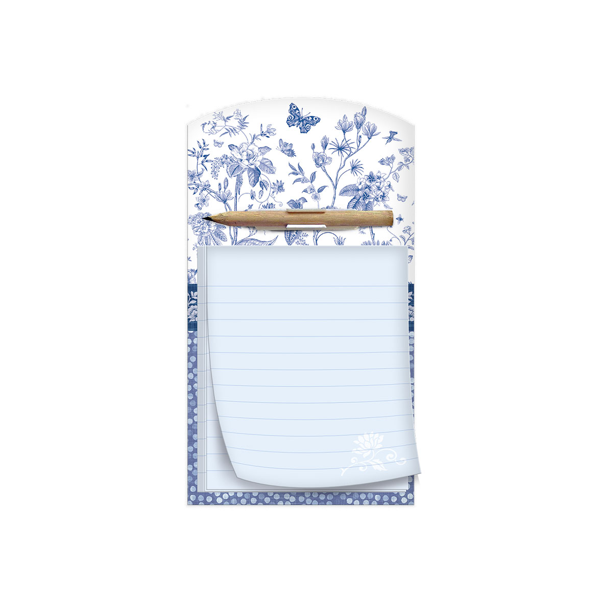 1132-0367 Tear-off notepad with pencil and magnet Bloom | argus.sk